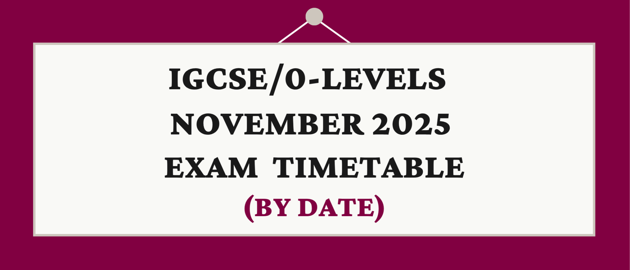 Sri Emas International School - Cambridge IGCSE Exam Centre